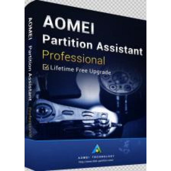 AOMEI Partition Assistant Professional + Free Lifetime Upgrades 8.6 ...